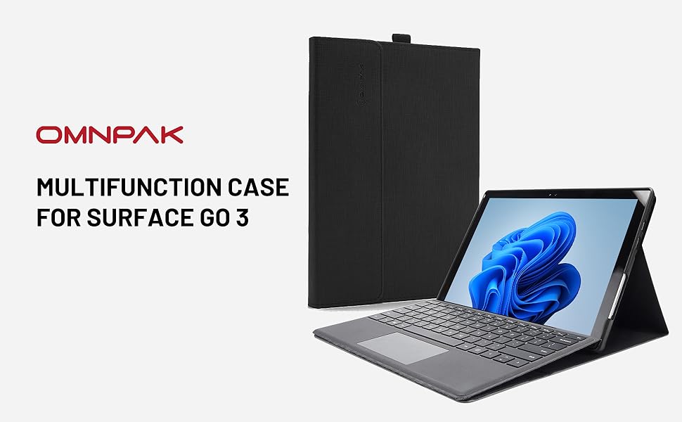 Omnpak Protective Case For Surface Go 3 2021 Surface Go 2 2020 Surface Go 2018 With