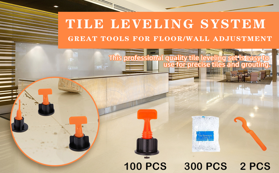 Deuvuo Revolutionary Tile Levelling System, With 100 Tile Leveler ...