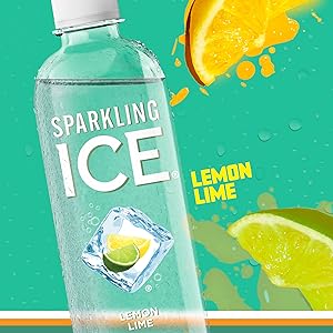 Amazon.com: Sparkling Ice, Lemon Lime Sparkling Water, Zero Sugar Flavored Water, with Vitamins ...