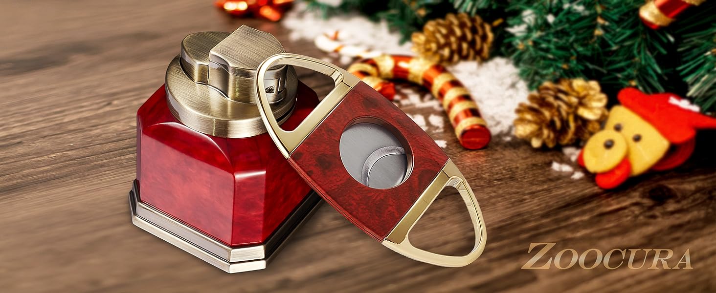 Amazon.com: Zoocura Desktop Torch Lighter Set Quad 4 Jet Flame Adjustable Refillable Butane ...