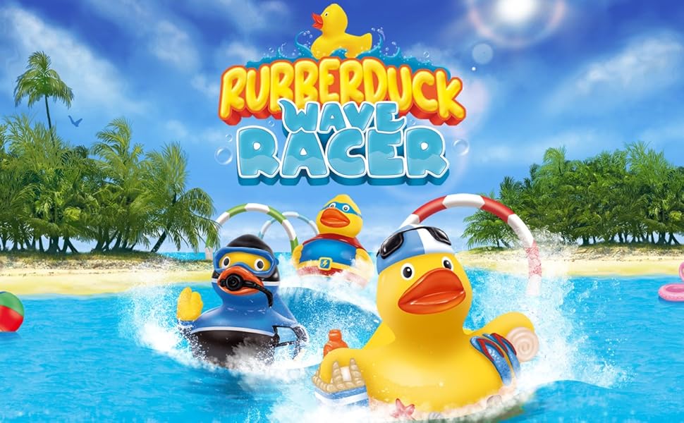 RUBBERDUCK - Wave Racer - Wasserrennen Simulation - Familien Rennspiel ...