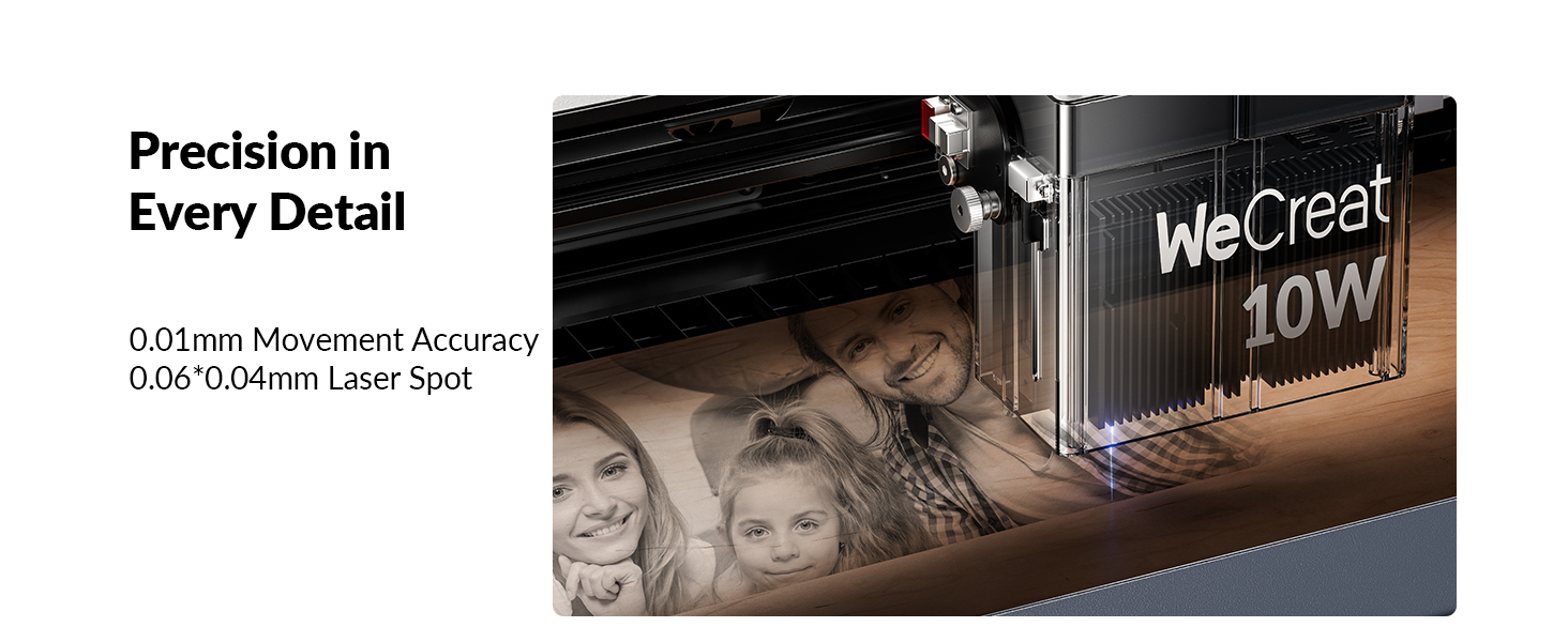 Amazon.com: WECREAT Vista 10W Laser Engraver with 9-in 1 Rotary ...