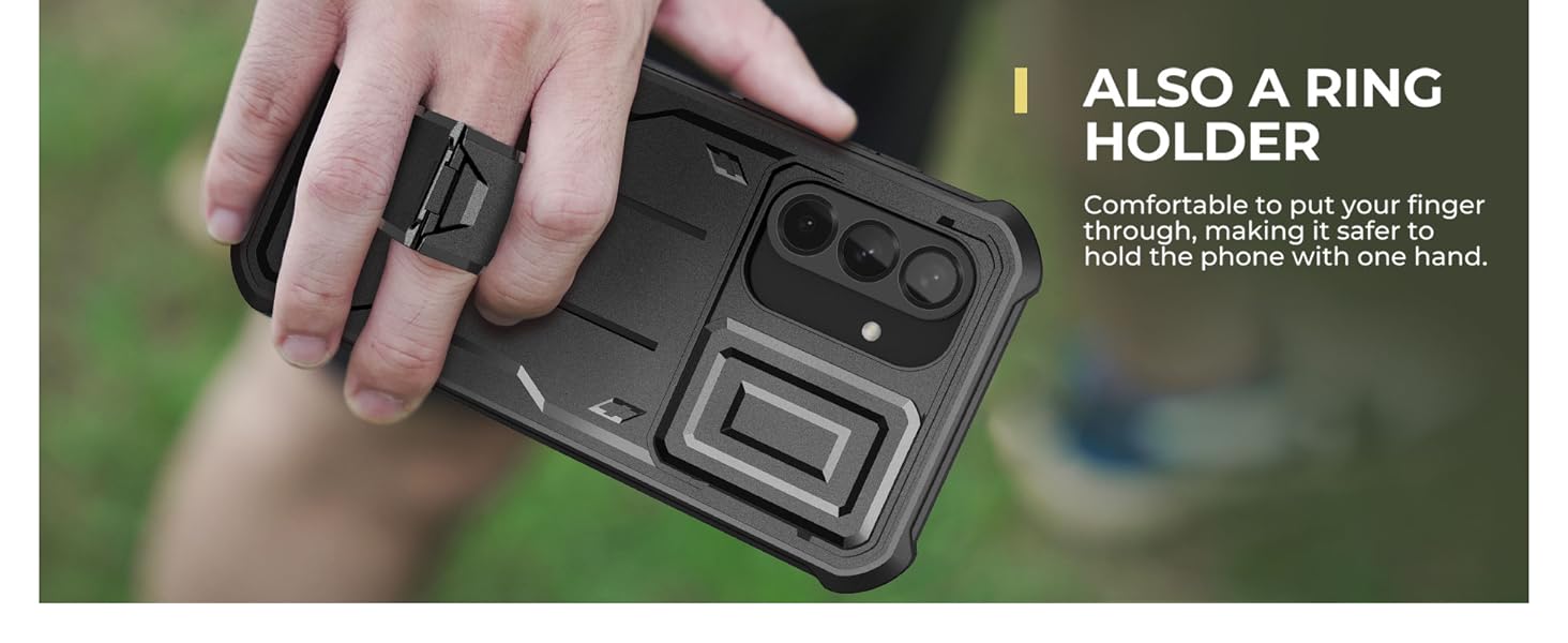 Dexnor for Samsung Galaxy A56 5g Case with Upgraded Slide Camera Cover & Built-in Screen ...