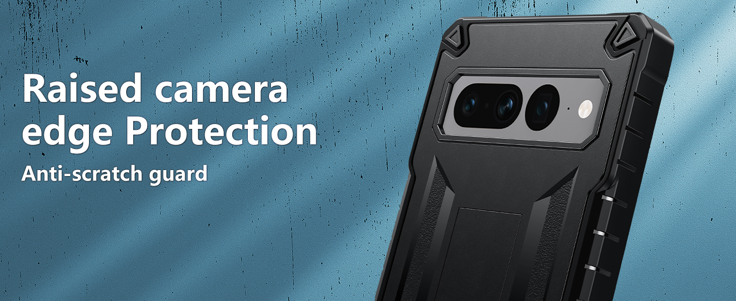 Amazon.com: FNTCASE for Google Pixel 7-Pro Phone Case: Shockproof Protective with Built-in ...