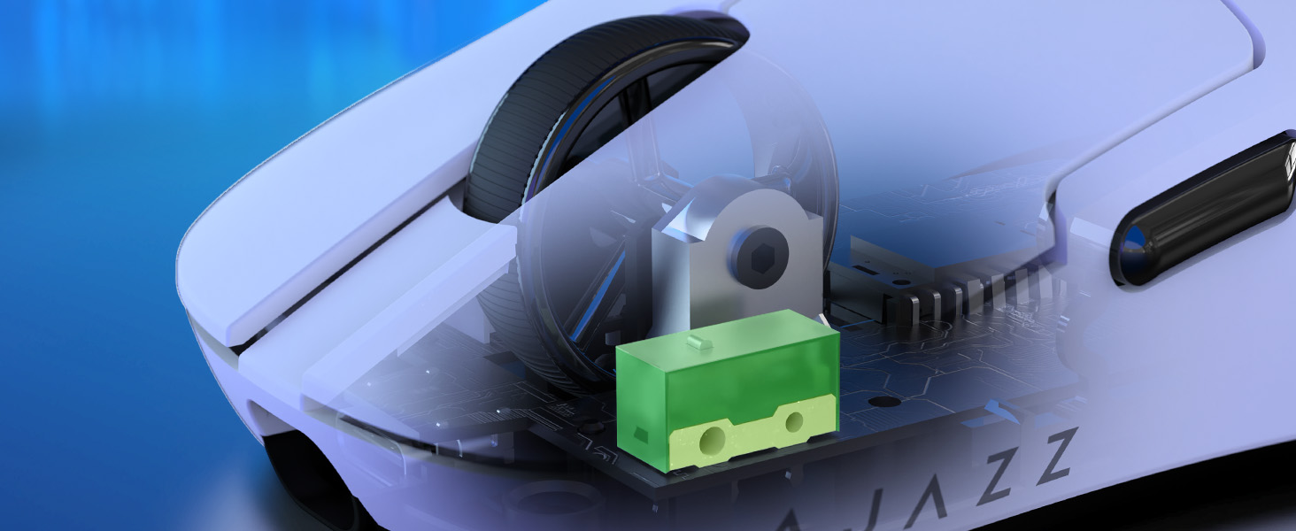 Amazon.com: Ajazz AJ159 Dual Mode Lightweight Gaming Mouse with Type C Wired and USB Receiver ...