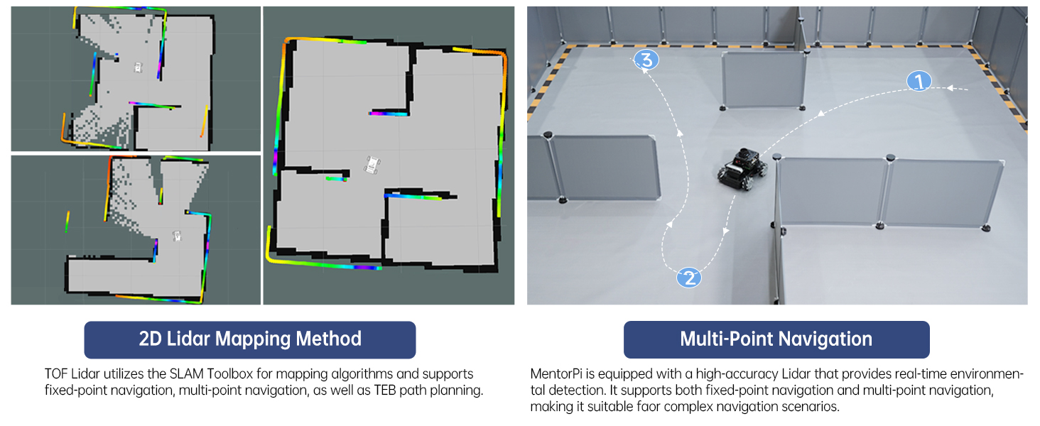 Amazon.com: HIWONDER Raspberry Pi 5 Robot Car with 3D Depth Camera ...
