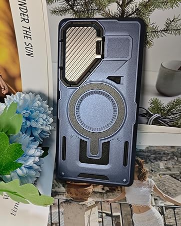 Pilaru 3 in 1 for Samsung S24 Ultra Case | With Front Frame | [Separate] 2 Screen Protector ...