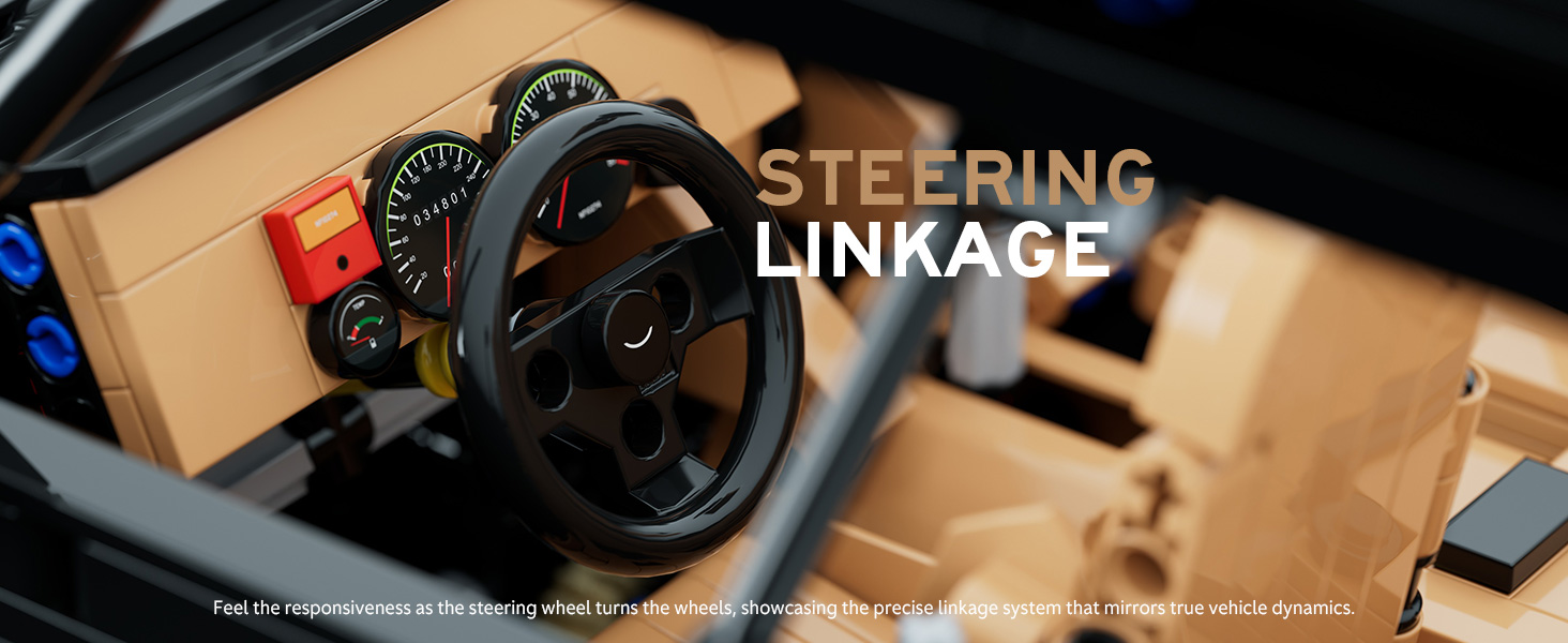 Nifeliz L002 Off-Road Kit de Construcción, Maqueta de Coche Todoterreno a Escala 1:8 para ...