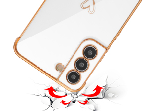 Amazon.com: ZTOFERA Designed for Samsung Galaxy S21 Plus 5G Case,Cute Plating Edge Love Hearts ...