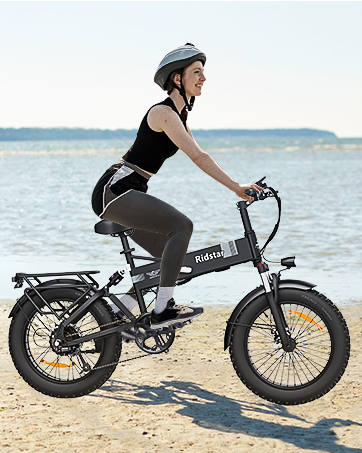 Amazon.com : YVY Folding Electric Bike for Adults 20"/26" Fat Tire Foldable ebikes 1000/2000W ...