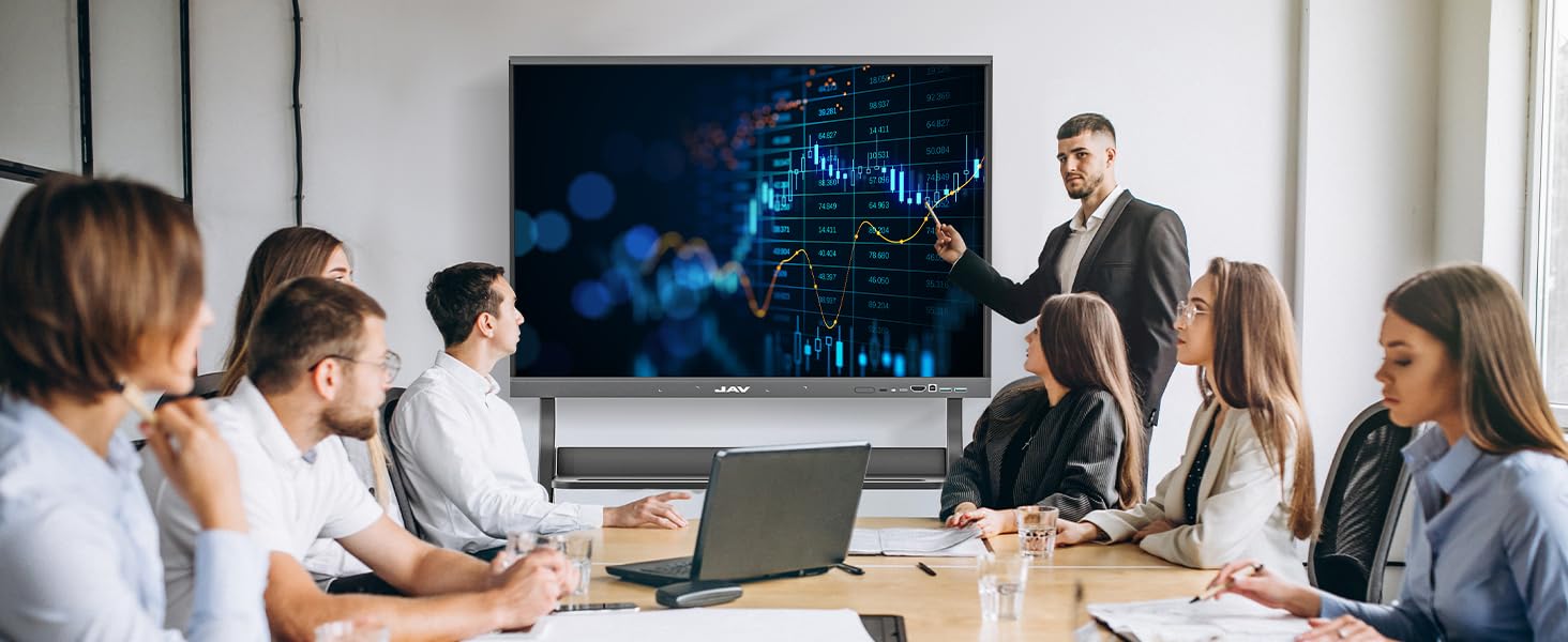 Amazon.com: Smart Board Stand with Wheels, Mobile Rolling Interactive ...