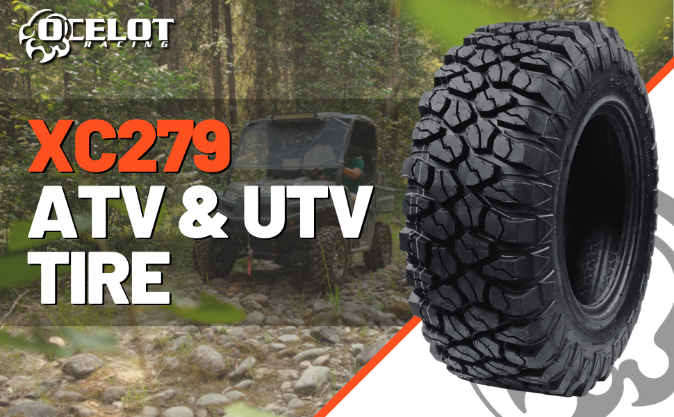 Amazon.com: Ocelot XC729 32x10x14 UTV Tires All Terrain, Durable 8-Ply Radial Construction and ...