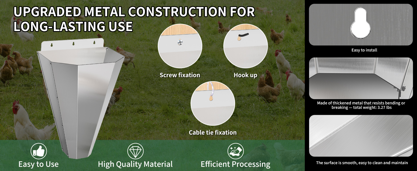 Amazon.com : Large Chicken Cone for Butchering, Stainless Steel Kill Cone with Safety Gloves ...