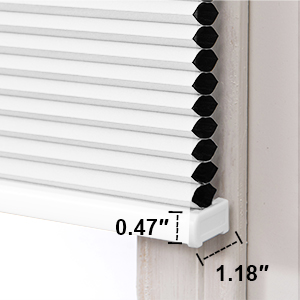 Amazon.com: Yoolax Motorized Top Down Bottom Up Shades with Remote Control, Day Night Cellular ...