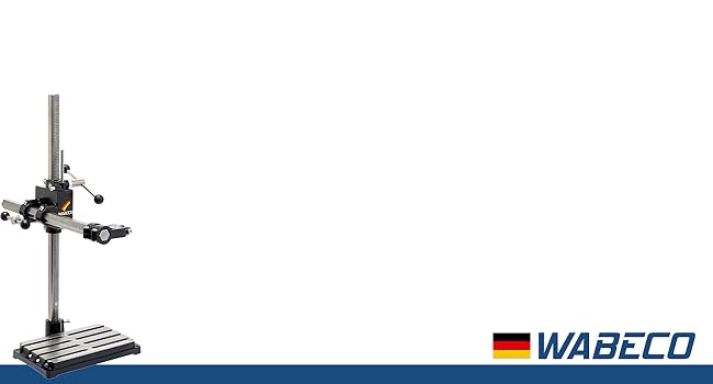 WABECO 2-Achsen Koordinatentisch K400 mit Spannpratzen Satz 10-teilig, Aufspannfläche 400 x 180 ...