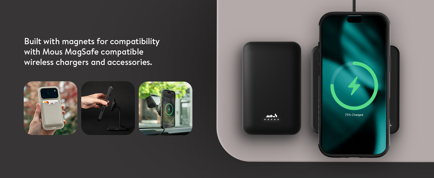 Amazon.com: Mous for iPhone 17 Pro Case, Compatible with MagSafe - Limitless - Protective Walnut ...