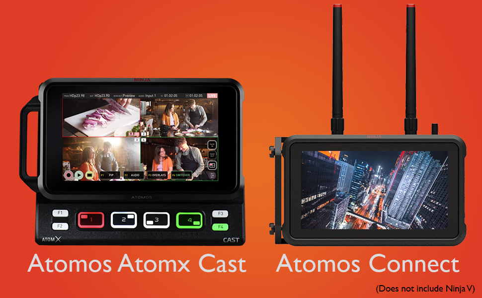 Amazon.com: Atomos Ninja V/V+ Mega Bundle with Atomx Cast and Atomos Connect : Electronics