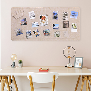 Amazon.com : Foldable Large Felt Bulletin Board - 36'' x 18 ...