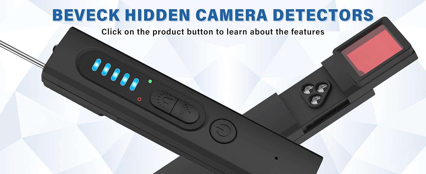 Hidden Camera Detectors,Portable Anti-Spy Detector,Bug Detector,GPS ...