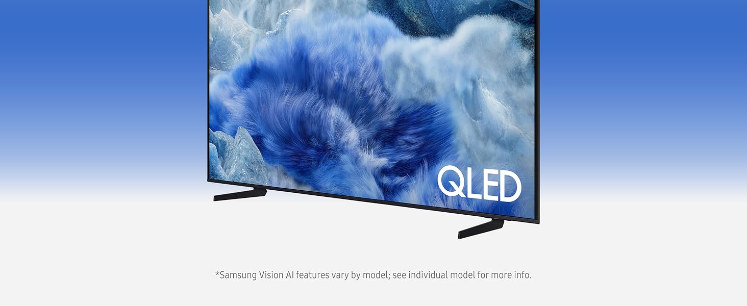Amazon.com: Samsung QN50Q8FAAFXZA 50 inch QLED Q8F 4K Vision AI Smart TV (2025) Bundle with CPS ...