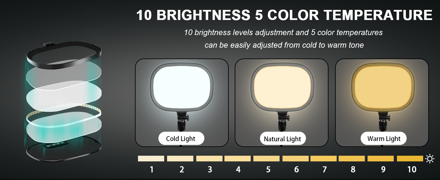 Amazon.com : Video Conference Light for Zoom Meeting - mmcrz LED Ring ...