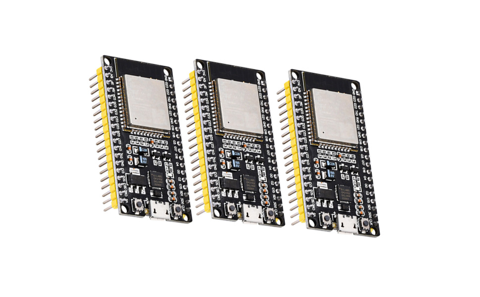 Diymore 2PCS ESP32 Development Board,ESP32 WIFI Module with CP2102 WLAN ...