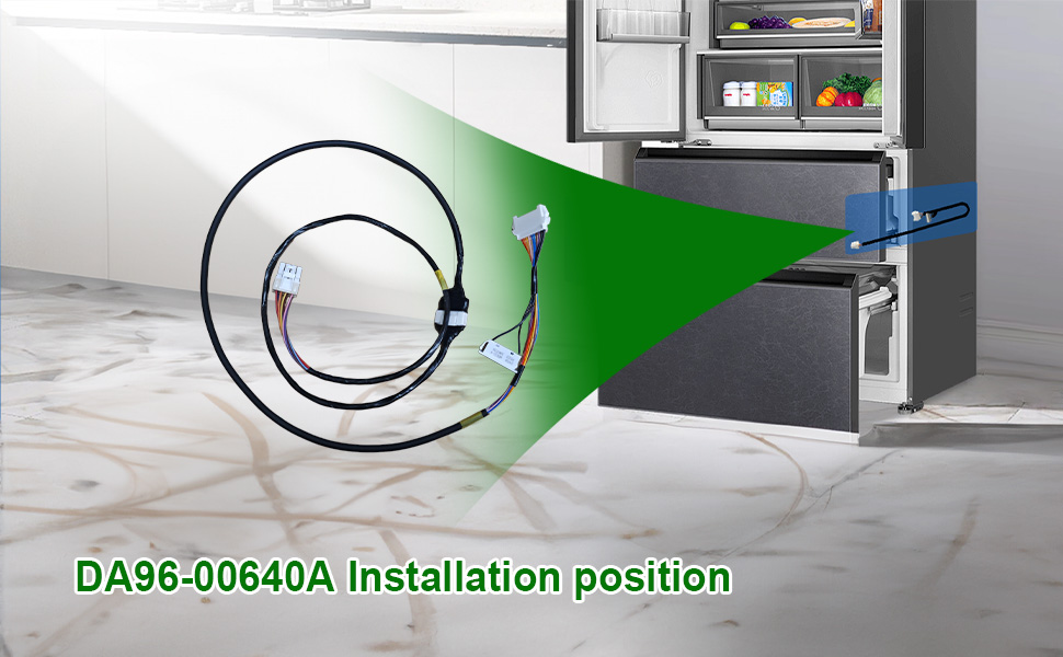 Amazon.com: DA96-00640A Refrigerator Wire Harness Compatible with Samsung Refrigerators ...
