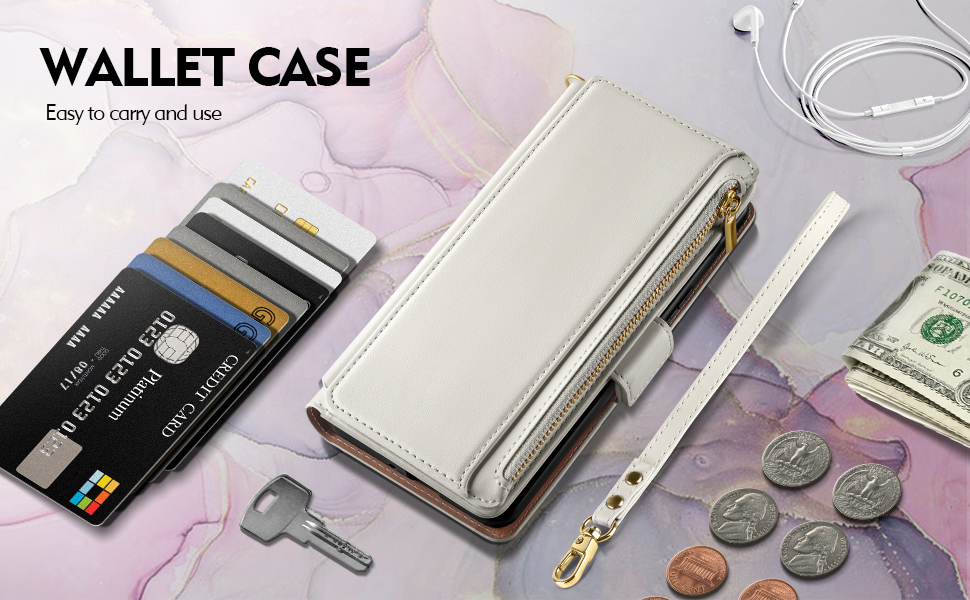 Amazon.com: Antsturdy Compatible with Samsung Galaxy A14 5G Case Wallet with Card Holder Women ...