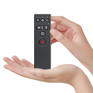 Amazon.com : AODELAN Wireless Camera Remote Control for Canon, Sony, Nikon - Zoom, Shutter ...