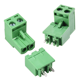 kuosbiu 50PCS 2 Pin 5.08mm Pitch PCB Mount Screw Terminal Block ...