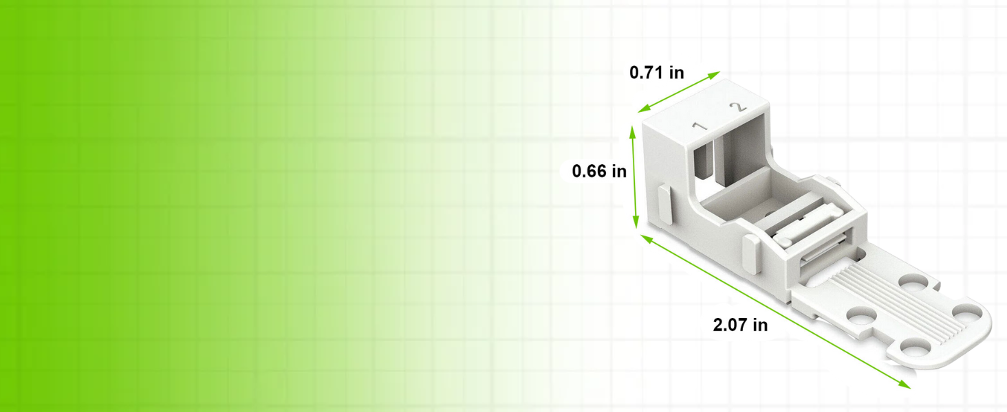 WAGO 221 Series 19pc Mounting Carrier Assortment Pack | DIN-35 / Panel Mount/Screw Mount ...