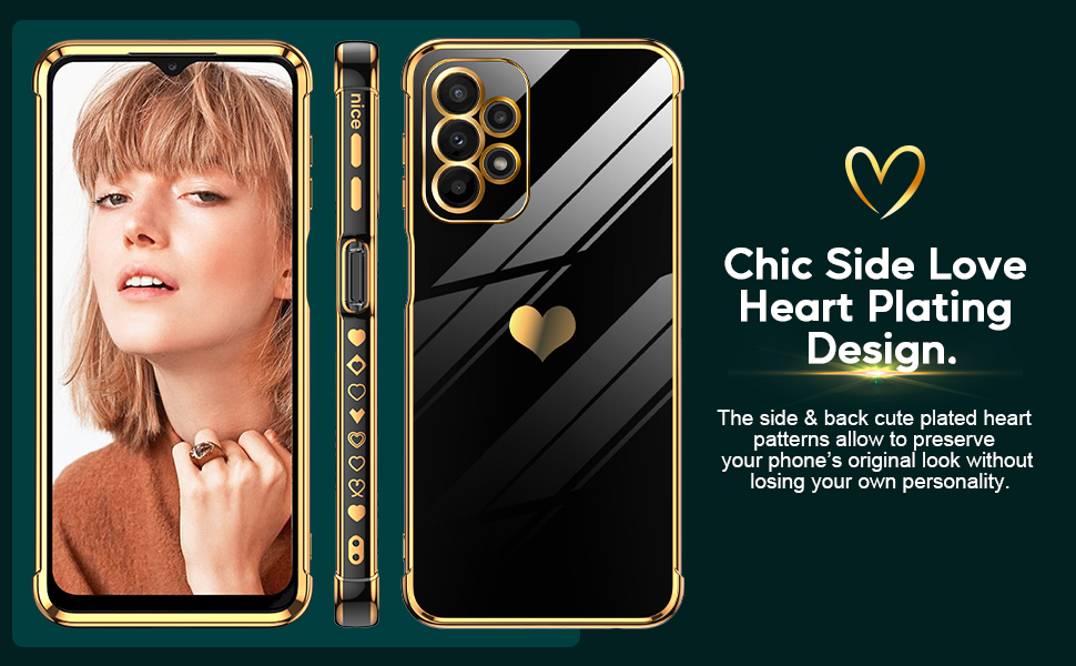 Amazon.com: LeYi for Galaxy A23 5G Phone Case: with Screen Protector [2 Pcs]+ Full Camera ...