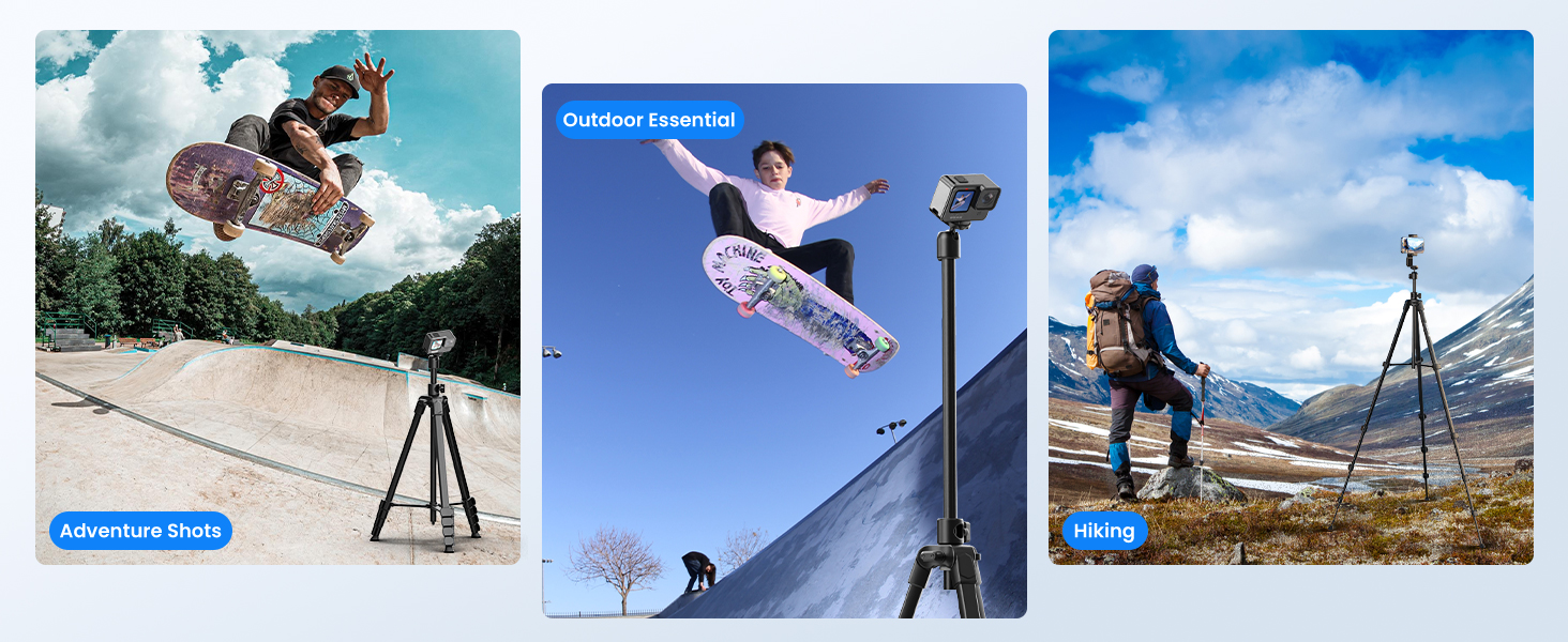 Amazon.com: 70" Phone Tripod & Selfie Stick, Horizontal Overhead Tripod, Extendable Camera Cell ...