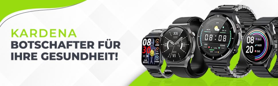 Kardena® Care SOS 2 inkl. SOS-Funktion, Sturzerkennung & GPS - Notfalluhr für Damen und Herren ...