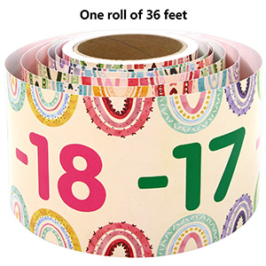 Amazon.com: Number Line Bulletin Board Borders Number Line for ...