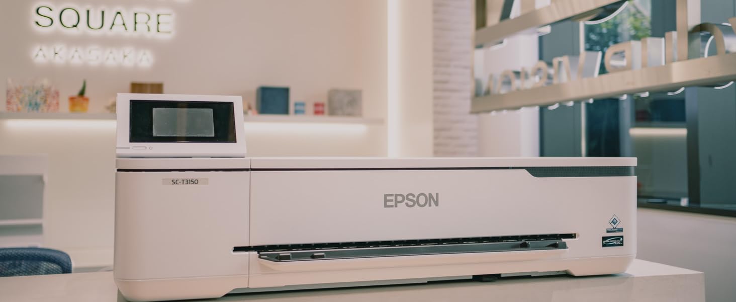 Amazon | エプソン SC-T3150 A1プラス 大判プリンター スタンドあり(A1ノビ CAD ポスター プロッター 小型 軽量 省スペース Wi-Fi コンパクト デスクトップ ...