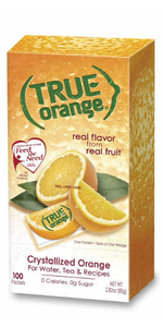 Amazon.com: TRUE ORANGE Water Enhancer, Bulk Dispenser Pack - 100 Count (Pack of 1)| Zero ...