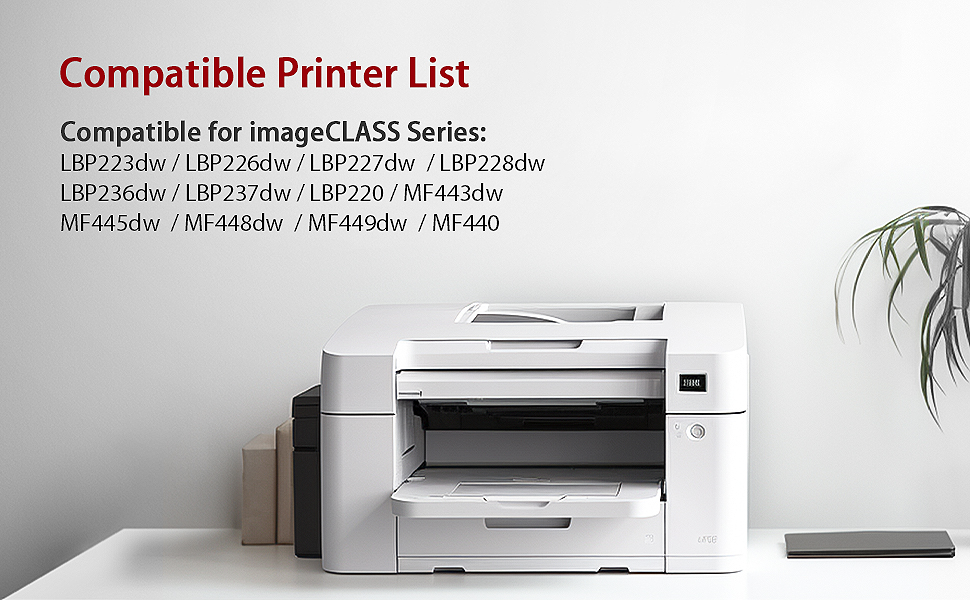 Amazon.com: 057H Black High Yield Toner Cartridge Replacement for Canon 057H Black High Yield ...