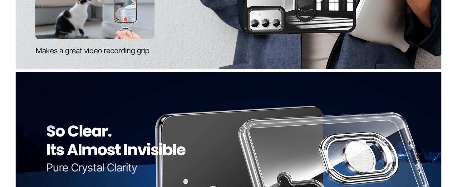 Amazon.com: Shields Up for Samsung Galaxy S24 Case with Stand, Galaxy S24 Case Clear with Double ...