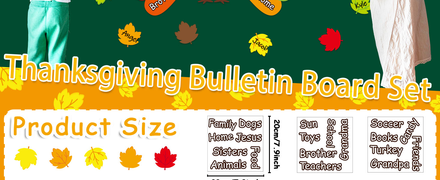 Amazon.com: Lonfliness Thankgiving Turkey Bulletin Board DIY Fall ...