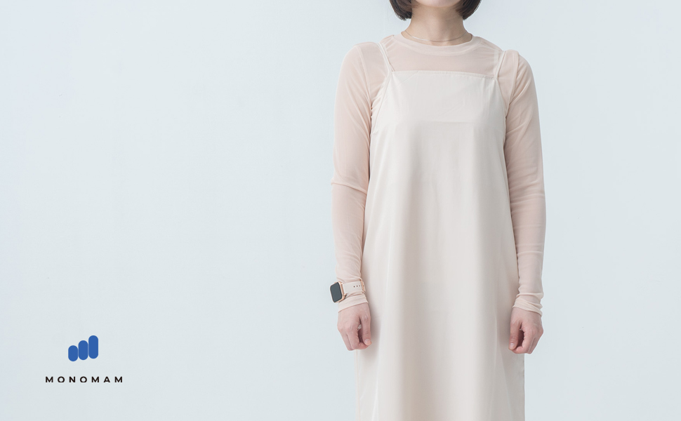 Amazon | MONOMAM Classic スマートウォッチ レディース iphone対応 アンドロイド対応 小さめ バンド幅20mm メンズ 活動量計 Line 着信通知（BEIGE ...