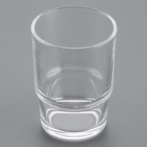 Amazon.com: Bathroom Glass Cup, Aomasi Transparent Toothbrush ...