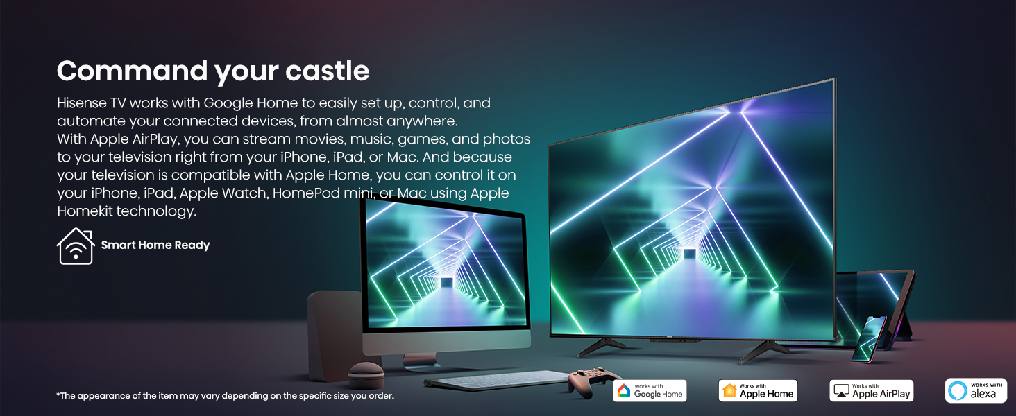 Hisense 75QD7N-75 inch QLED 4K Google TV with Quantum Dot Colour Technology, 144Hz Refresh Rate ...