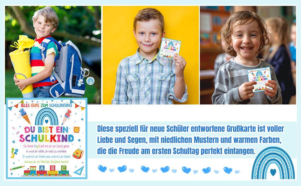Rorchio Einschulung Geschenk Jungen, Inhalt Schultüte Füllung Junge Schutzengel ...