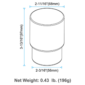 Amazon.com: Bathroom Glass Cup, Aomasi Transparent Toothbrush ...