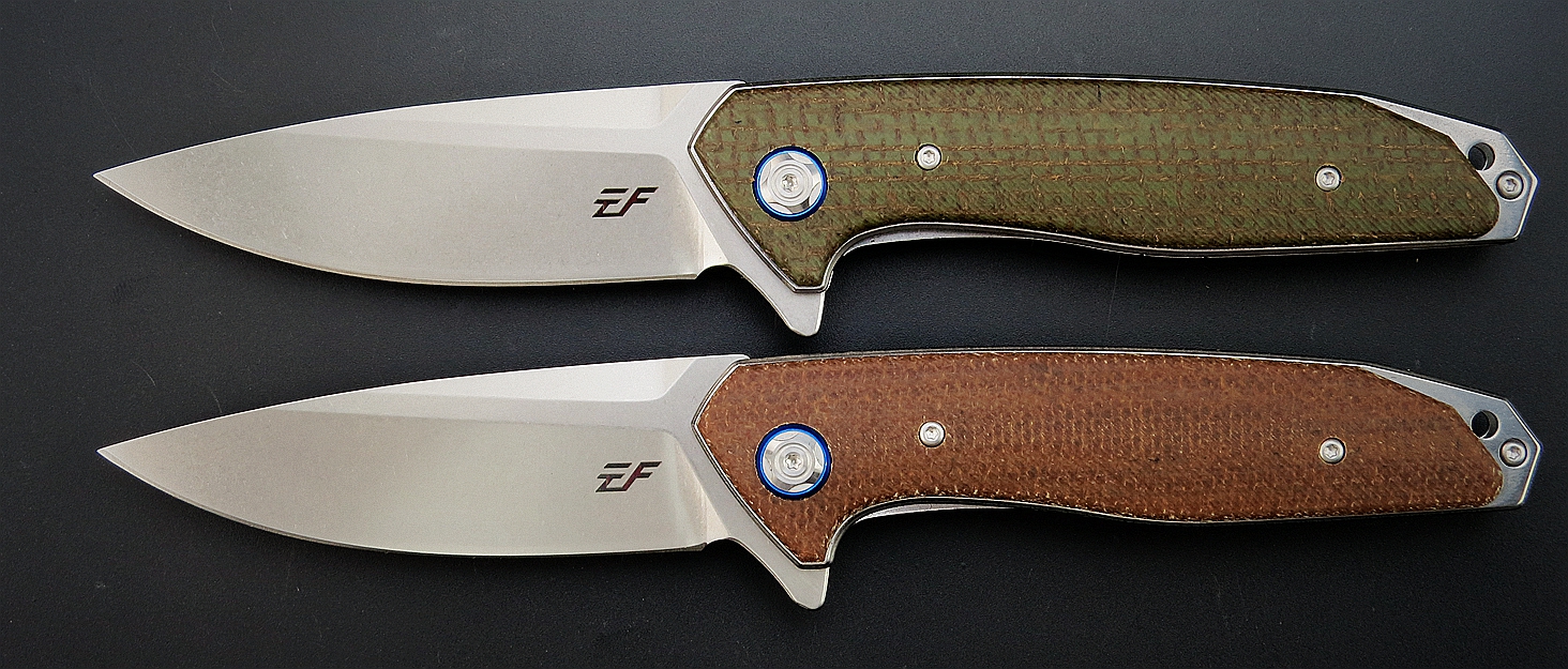 Amazon.com : Eafengrow EF972 Folding Knife, D2 Steel Blade Micarta Handle Pocket Knife Folder ...