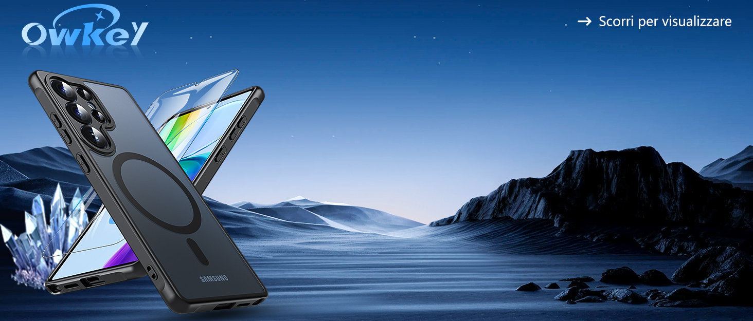 Amazon.com: OWKEY Samsung Galaxy S25 Ultra Case 6.86'', Magnetic S25 Ultra Case for Magsafe with ...