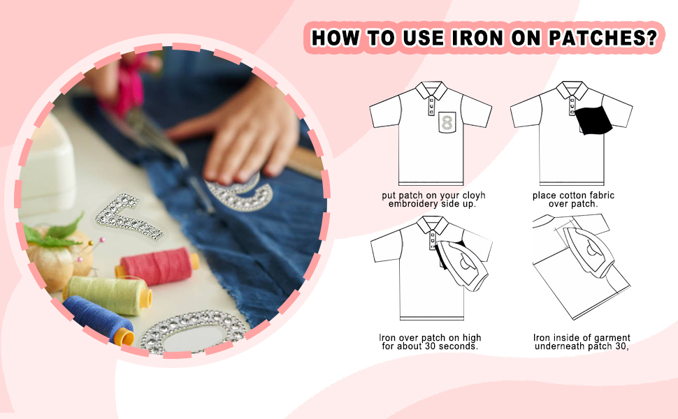 Amazon.com: 20 Pieces 0-9 Numbers Patches,Iron on Patches for Clothing ...