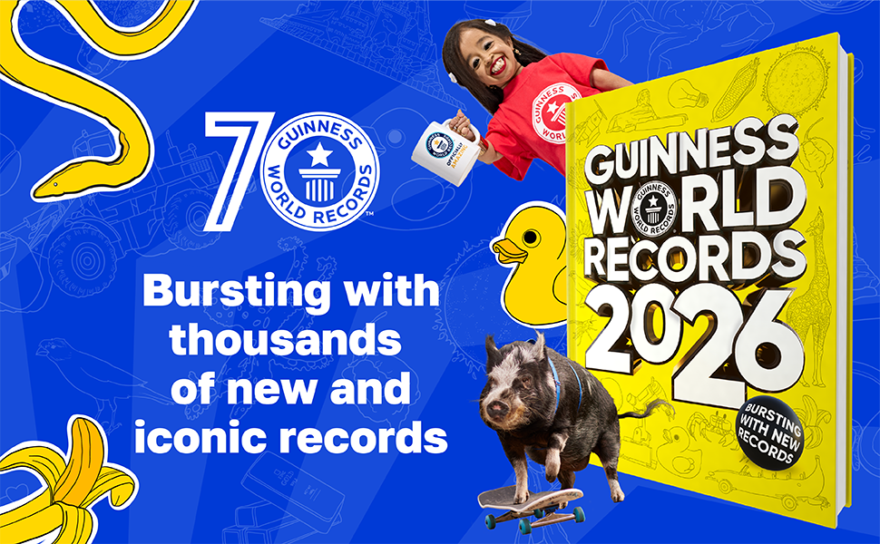 Guinness World Records 2026: Guinness World Records: 9781913484750: Amazon.com: Books