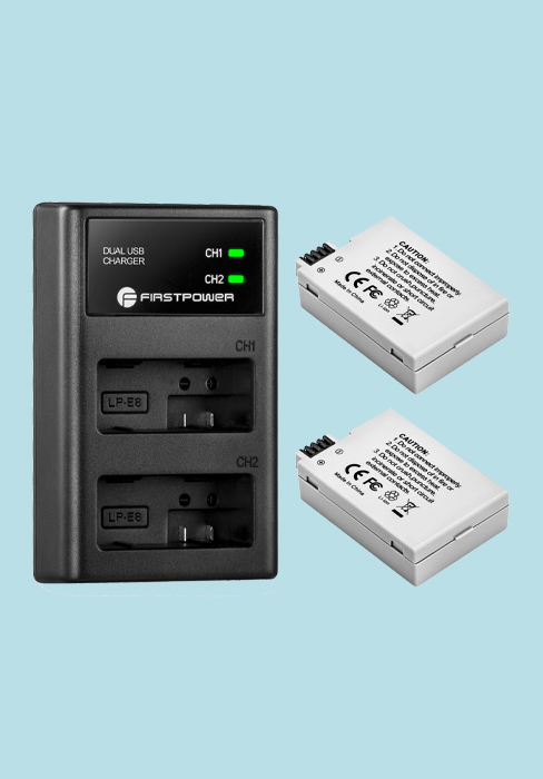Amazon.com: FirstPower 2 Pack LP-E8 Batteries Compatible with Canon EOS Rebel T5i, T4i, T3i, T2i ...